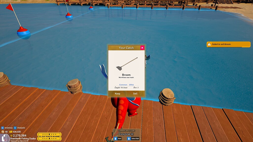 [0.17.8.0] Can't Sell After A Successful Fishing - Bug Report ...