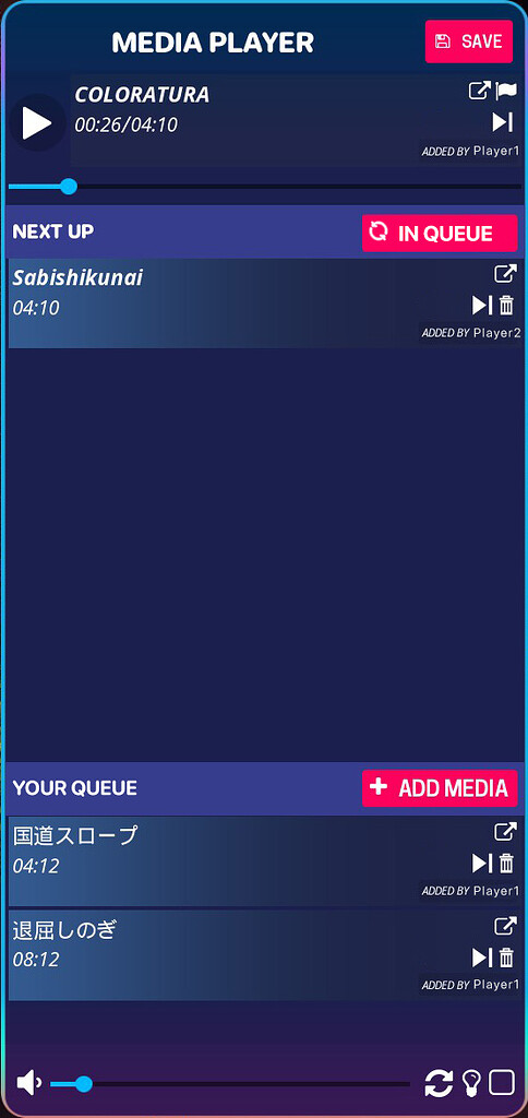 Media Player Queue Mode - Suggestions - PixelTail Games - Creators of Tower Unite!