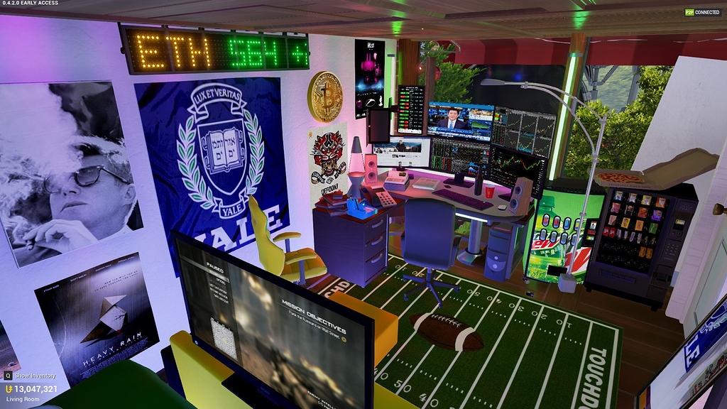 Day Trading Room Setup - Condo Showcase - PixelTail Games - Creators of ...
