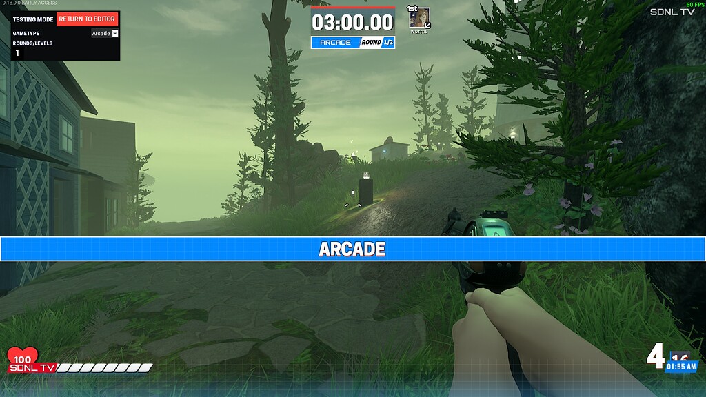 [0.18.9.0] SDNL SDK: Entering playtest mode forces Arcade mode intro to ...