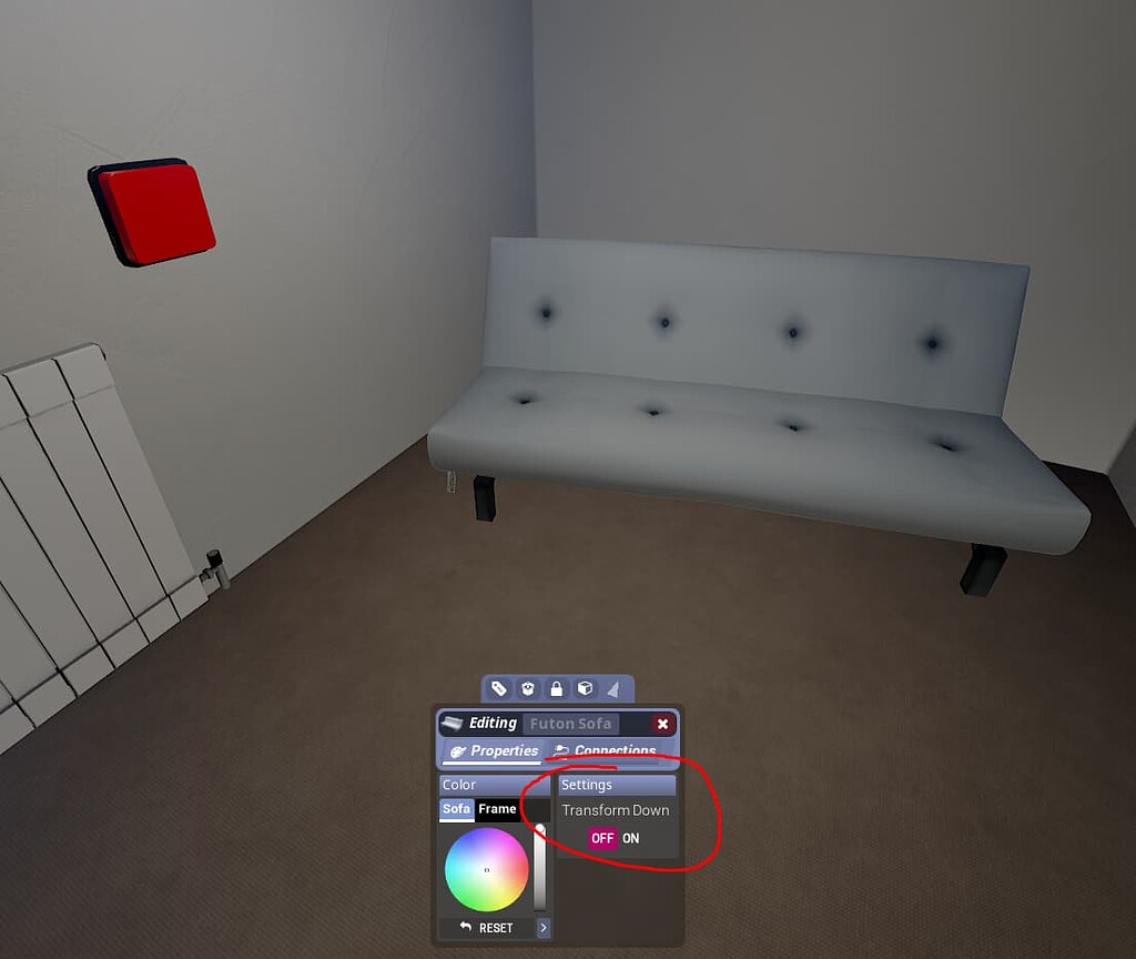 Add IO option for Futon Sofa Transform - Suggestions - PixelTail Games ...