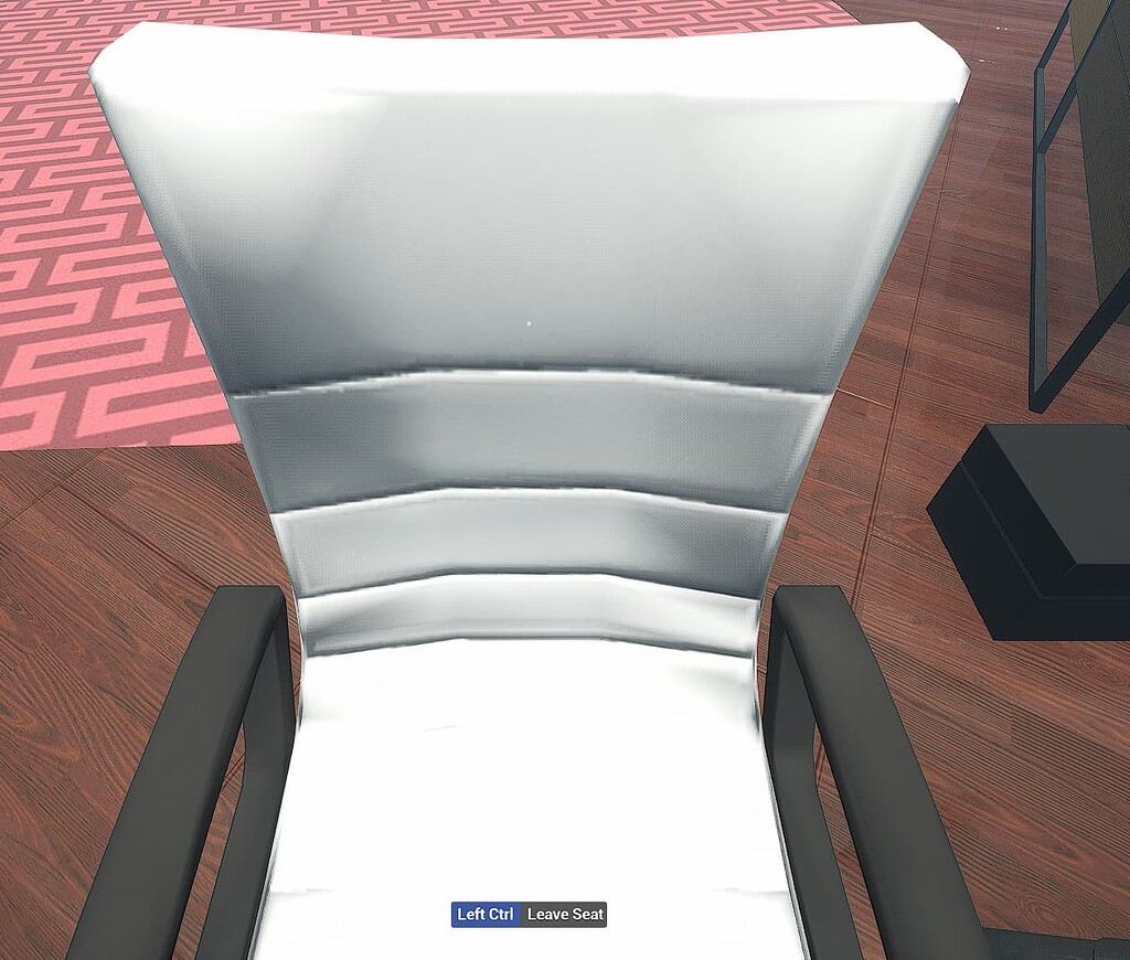 [0.17.1.0] "Sit" prompt shows for Swivel Chair when already sitting ...
