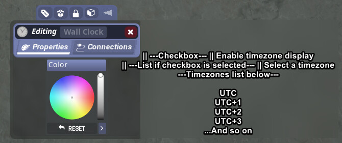 Timezone picker for all time-based items with some more new IO events ...