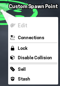 [0.16.11.0] "Custom Spawn Point" properties only editable via ...