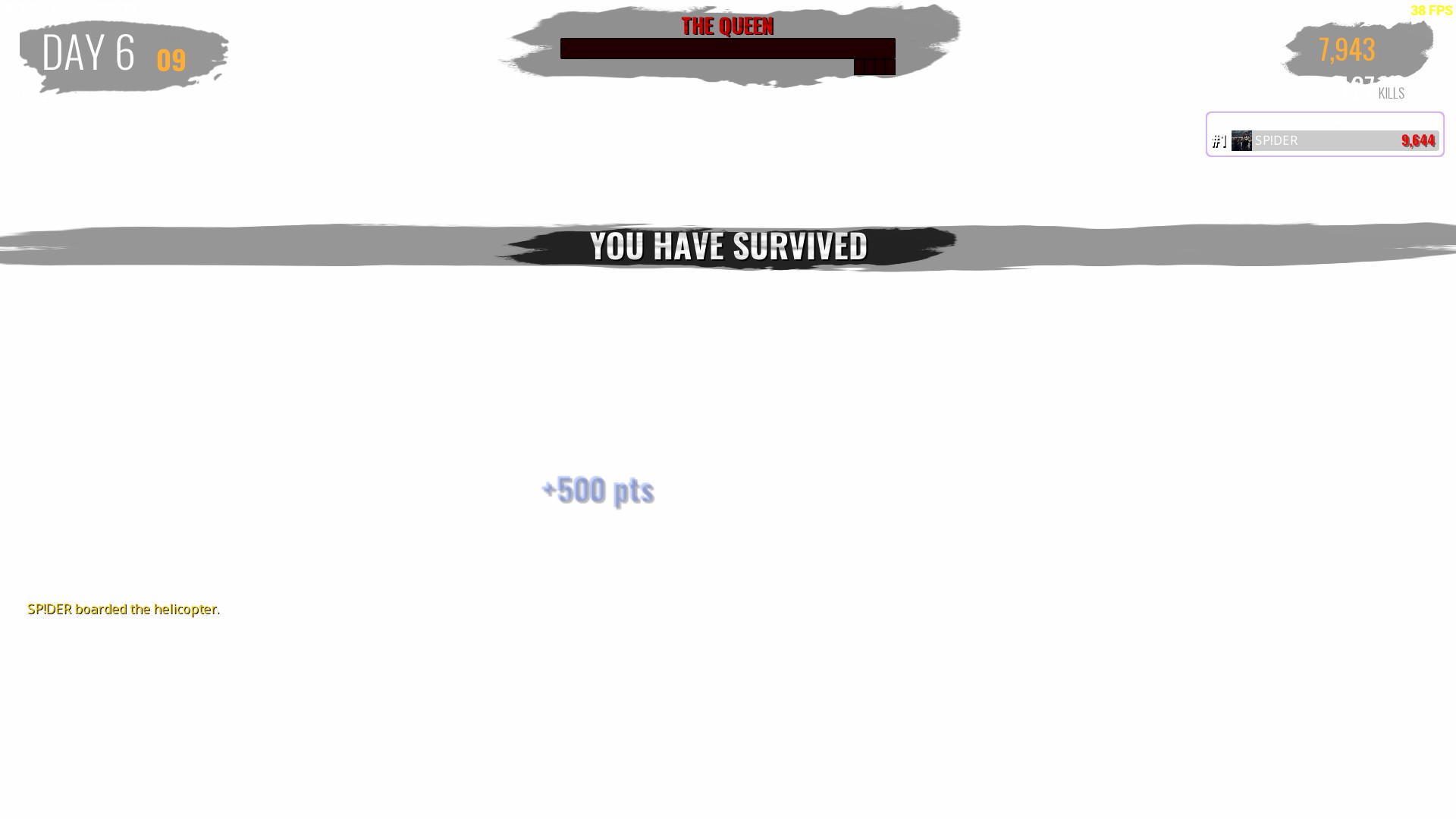 [0.6.0.1] White screen on you have survived day six compound - Bug ...